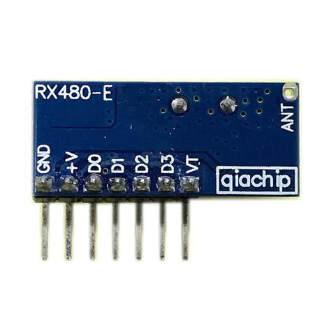 rf 433mhz wireless remote control switch ev1527 module qiachip