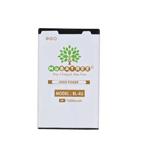 Mobatree Bl U Original Mobile Battery For Nokia Bl U C C E E Asha