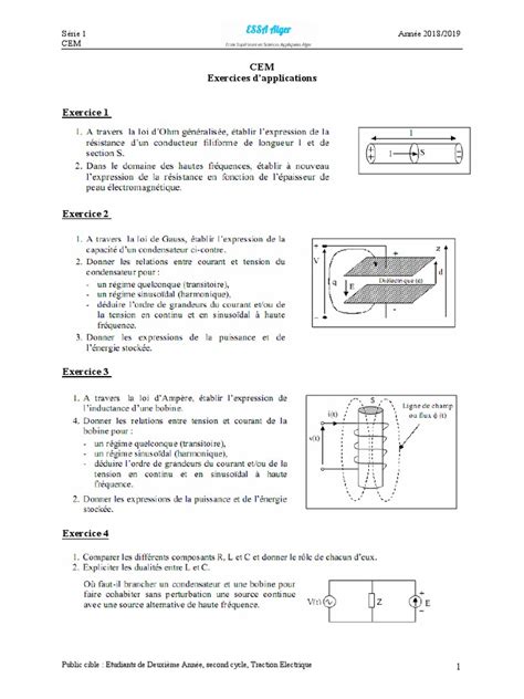 Série Dexercices 1 Cem Aberbour Adel Pdf