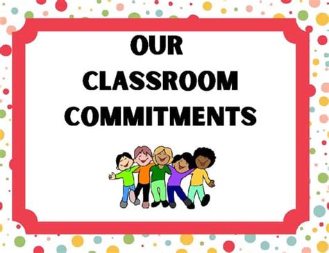 Conscious Discipline Classroom Commitments By Morgan Kussmaul Tpt