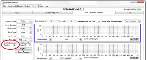 Afe4403evm Gui Adc Calibration Routine Data Converters Forum Data