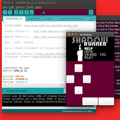 Arduino Ide Fork Specifically For Arduboy Development Development