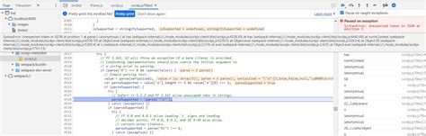 Javascript Webpack Sockjsjs Syntaxerror Unexpected Token In Json
