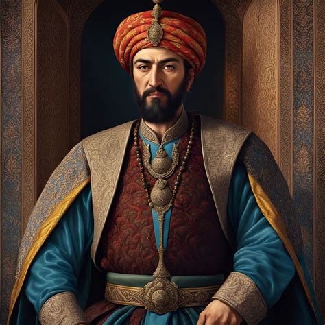 Shah Ismail I Safavid Portrait Ai Generated Artwork Nightcafe Creator