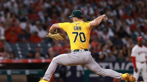 Jt Ginn Strikes Out Five Over Five Innings 09062025 Athletics