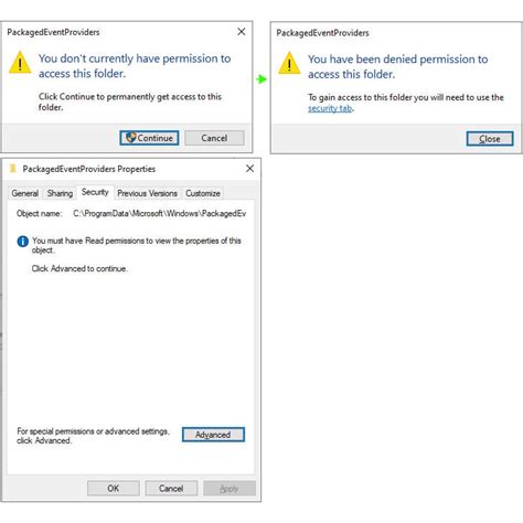 you don t currently have permission to access this folder windows 10