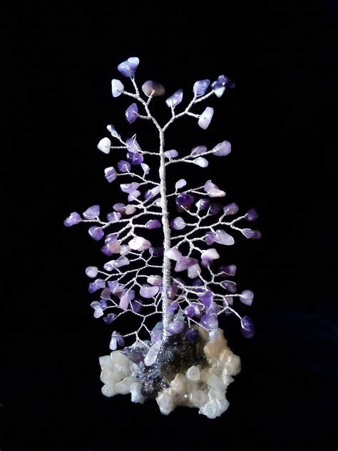 сувенир дръвчета от минерали дръвчета кристали минерал ахат опал зодиакален