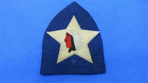 Original Early 1920s 2nd Inf Div 3rd Bn 17th Field Arty Patch Wool Felt 2102648170
