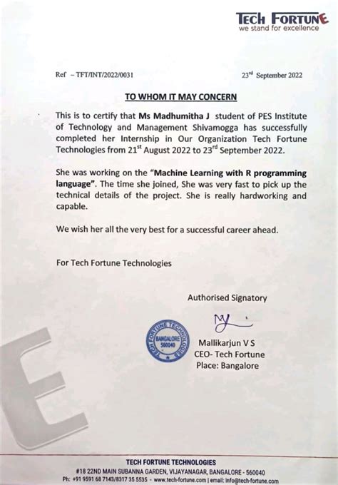 Madhumitha J On Linkedin Machinelearning Internship