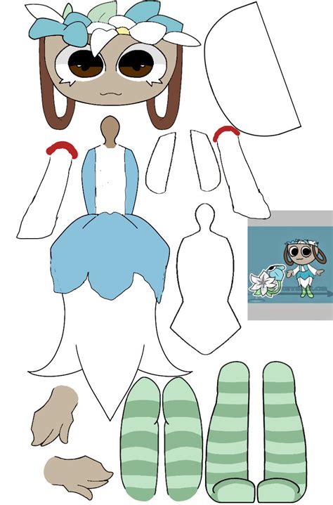 Belle Basket Bassie Paper Doll Template Template Paper Doll
