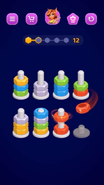 Nut Sort Color Sorting Game By Zephyrmobile