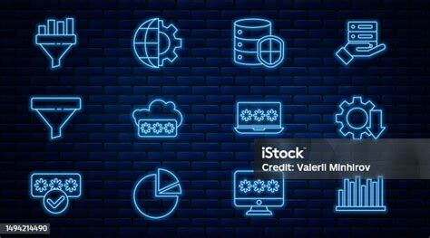 선 파이 차트 인포그래픽 비용 절감 방패가 있는 서버 비밀번호 보호 판매 깔때기 노트북 비밀번호 지구의 지구 및 톱니바퀴 아이콘 설정 벡터 0명에 대한 스톡 벡터 아트 및