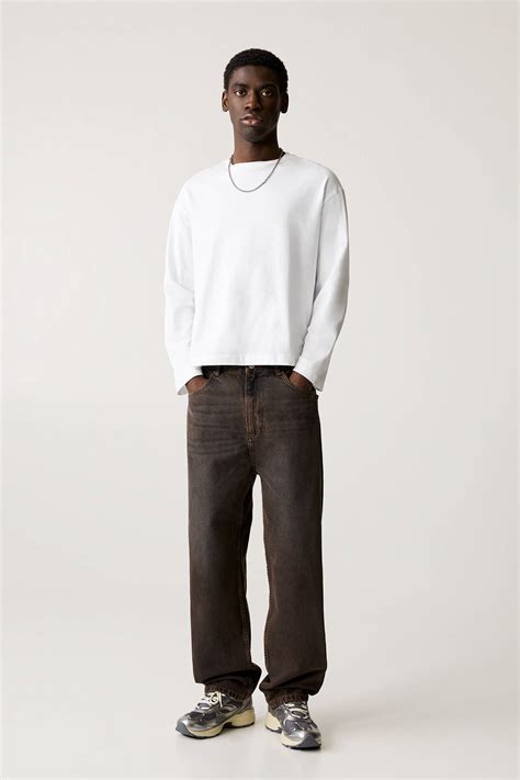 jeansy baggy pullandbear
