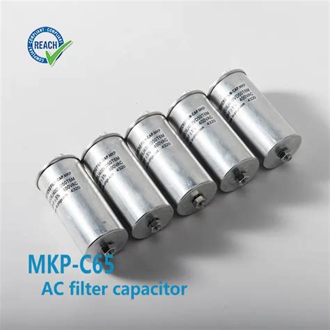 Industrial Mkp C65 Single Phase Diverse Inverter Power Factor Correction Film Capacitor Mkp