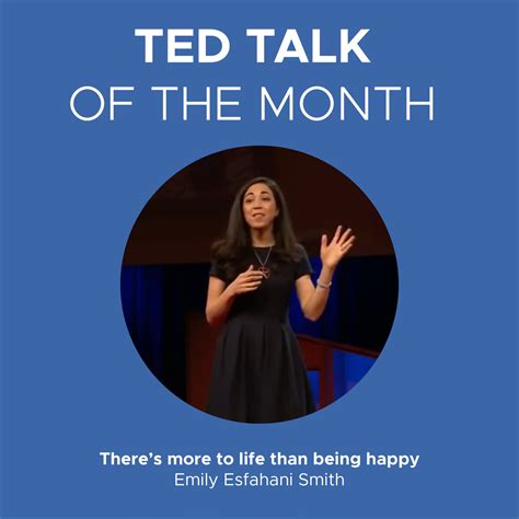 Ted Talk Emily Esfahani Smith Upper Hunter Where Theres A Will