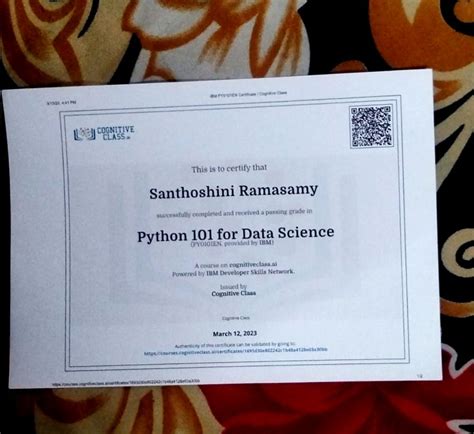 Santhoshini Ramasamy On Linkedin Thrilled To Share That Ive