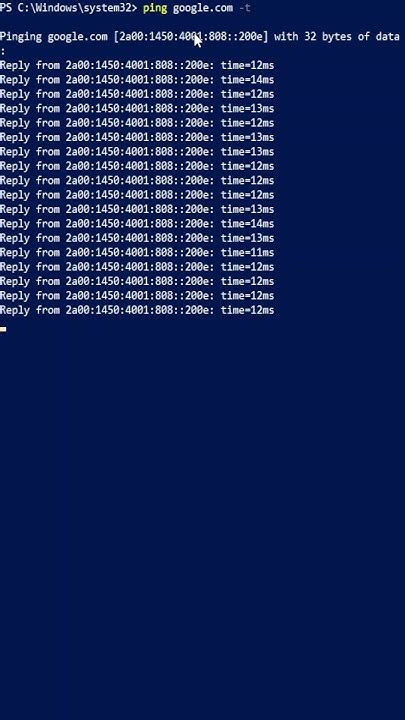 how to ping with powershell youtube