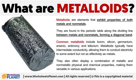What Are Metalloids