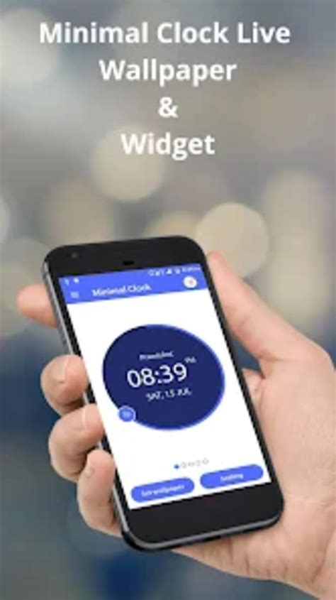 Android 용 Minimal Clock Live Wallpapers 다운로드