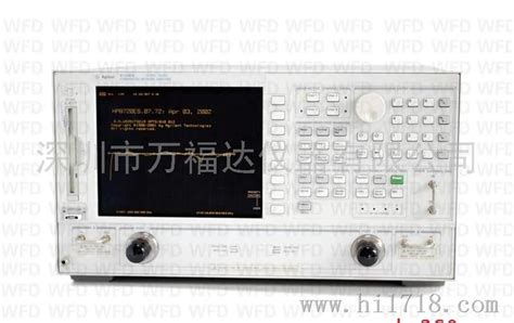 安捷伦agilent8719es 8720es 8722es微波网络分析仪图片 高清图 细节图 深圳市万福达仪器有限公司 维库仪器仪表网