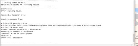 media encoder render failed adobe community 12657672