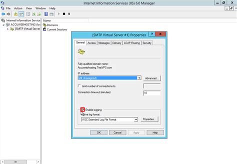 How To Check IIS SMTP Mail Queue And SMTP Logs AccuWebHosting