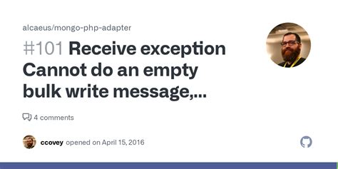 Receive Exception Cannot Do An Empty Bulk Write Message When Attempting A Bulk Write Issue