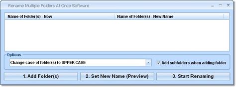 Rename Multiple Folders