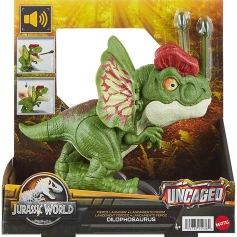 Jurassic World Napadajoči dinozaver Dilophosaurus - Mattel nakupovanje ...