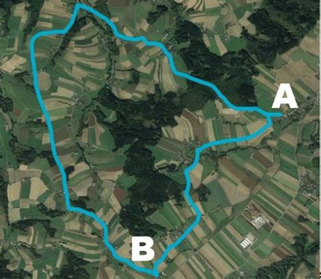 Test Circuit With The Starting Point A And The Endpoint Of The Regular Download Scientific