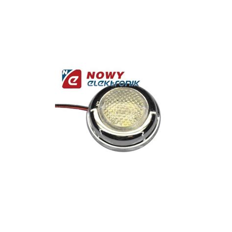 Lampa Led Smk 3smd W 12v Kabiny Biała Lampka Kampera Camper Bagażnika