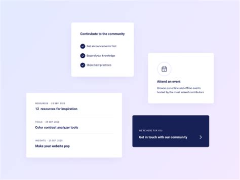 List Designs Created By UI Desgn Daily