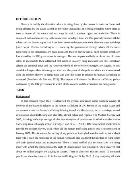 Human Trafficking Policy In The Uk Examining Theory And Practice