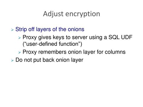 Ppt Cryptdb Protecting Confidentiality With Encrypted Query
