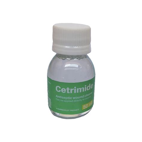 Antiseptic Solution Cetrimide 50ml By Firstaider Firstaider