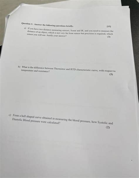Solved Question 1 Answer The Following Questians Briefly