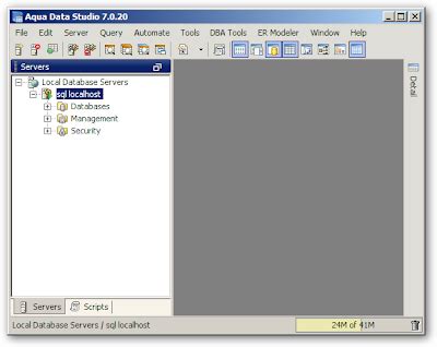 WeB LoG S JuUiER Universal Database Management Tool