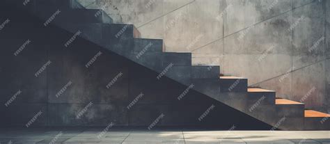 Premium Photo A Close Up View Of The Diagonal Intersection Of Two Steps In A Stairway Captured