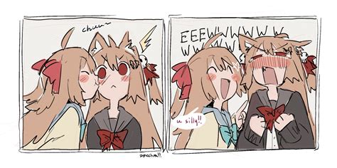 Neuro Sama And Evil Neuro Sama Indie Virtual Youtuber Drawn By