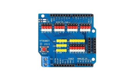 Modulo Sensor Shield V Tarjeta Expansion Arduino Uno R