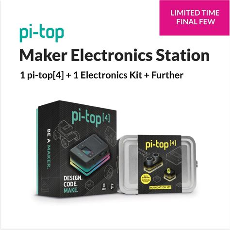 Maker Electronics Station Final Few Pi Top