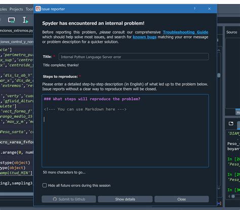Spyder Suddenly Stops Running Without Freezing Issue 16813 Spyder Ide Spyder GitHub