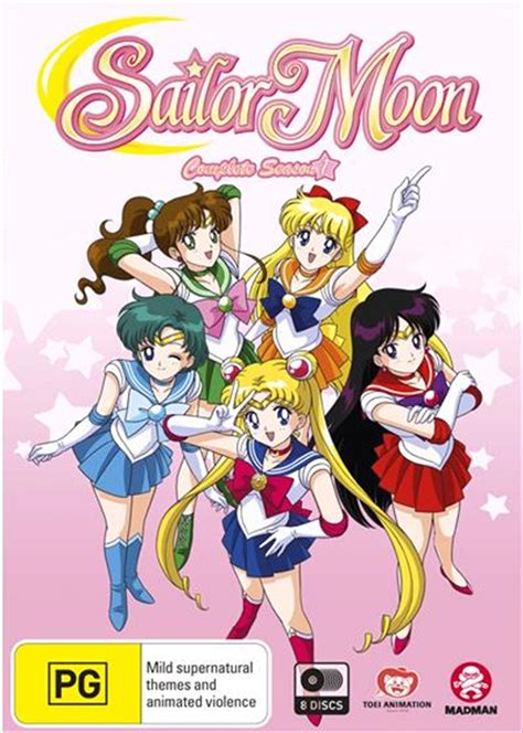 Sailor Moon Season Dvd On Sale Now