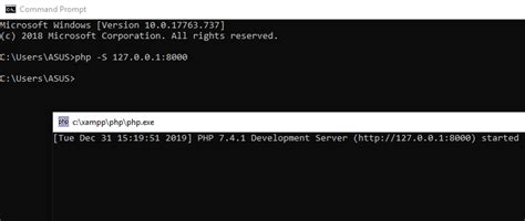 PHP Command Is Opening Another Window Every Time Stack Overflow