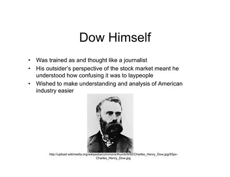 Dow Presentation PPT