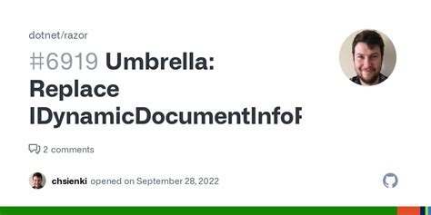Umbrella Replace Idynamicdocumentinfoproviders · Issue 6919 · Dotnetrazor · Github