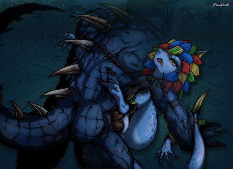 Rule 34 1girls Censored Female Hellcross3 Lizardman Warhammer Fantasy Straight Tagme Thicc