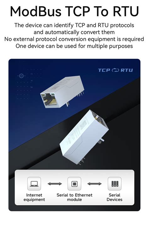 Ebyte Nt1 M Rj45 Ultra Small Size Modbus Gateway Tcp To Rtu Iot Mqtt
