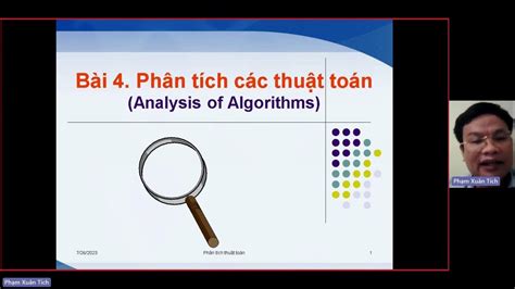 Độ Phức Tạp Thuật Toán On Youtube