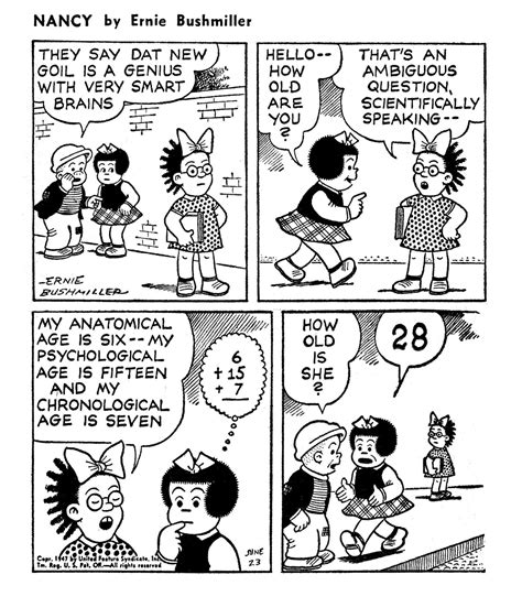Pin By Leverenz On Cartoons N Comic Nancy Comic Old Comics
